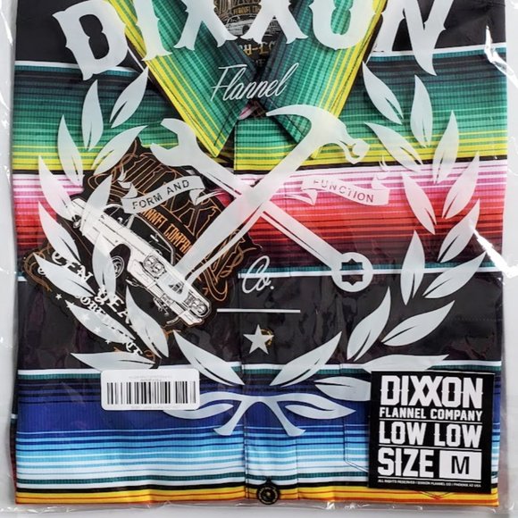DIXXON | Shirts | Dixxon Low Low 223 Mens Short Sleeve Party Shirt ...